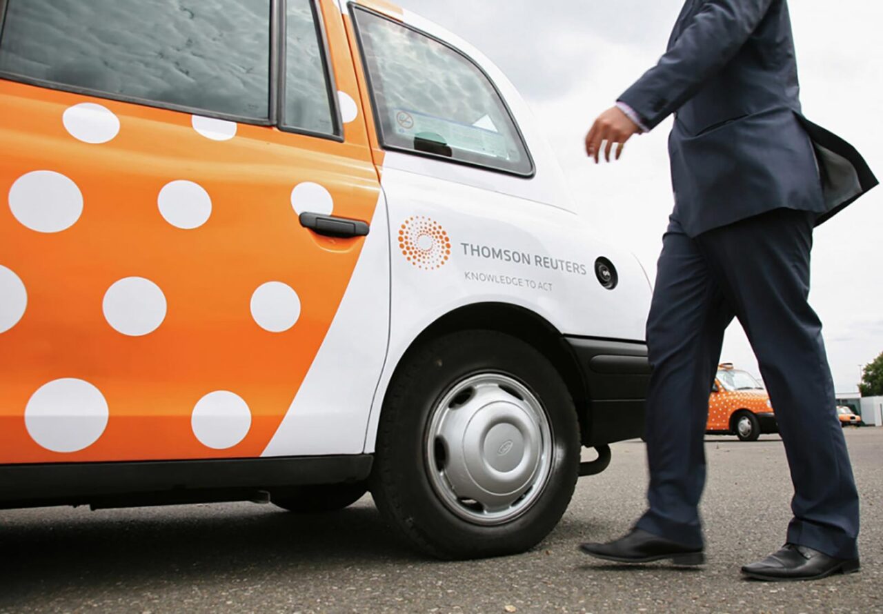 London cab wrap - Cleveland Design