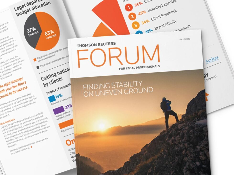 Thomson Reuters Forum magazine - Cleveland Design