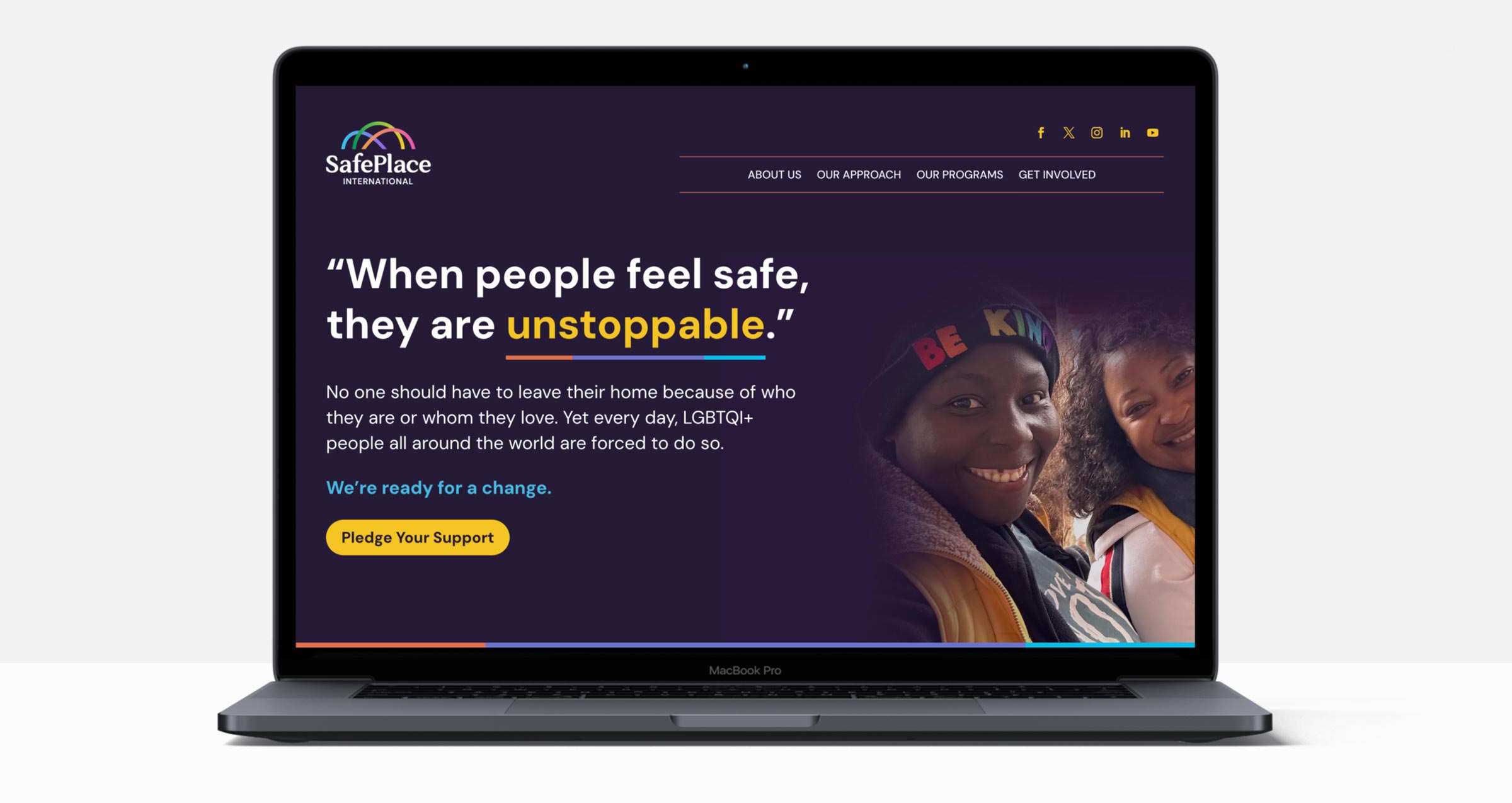 Creating a new website for SafePlace International - Cleveland Design